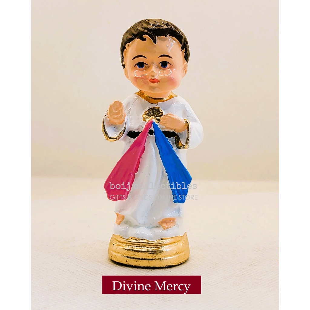 Chibi Religious Mini Statues Holy Family Sto. Nino Virgin Mary St ...