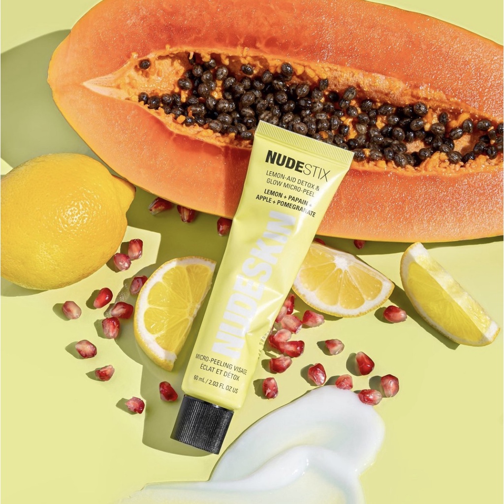 NUDESTIX NUDESKIN Lemon-Aid Detox & Glow Micro-Peel | Shopee Philippines