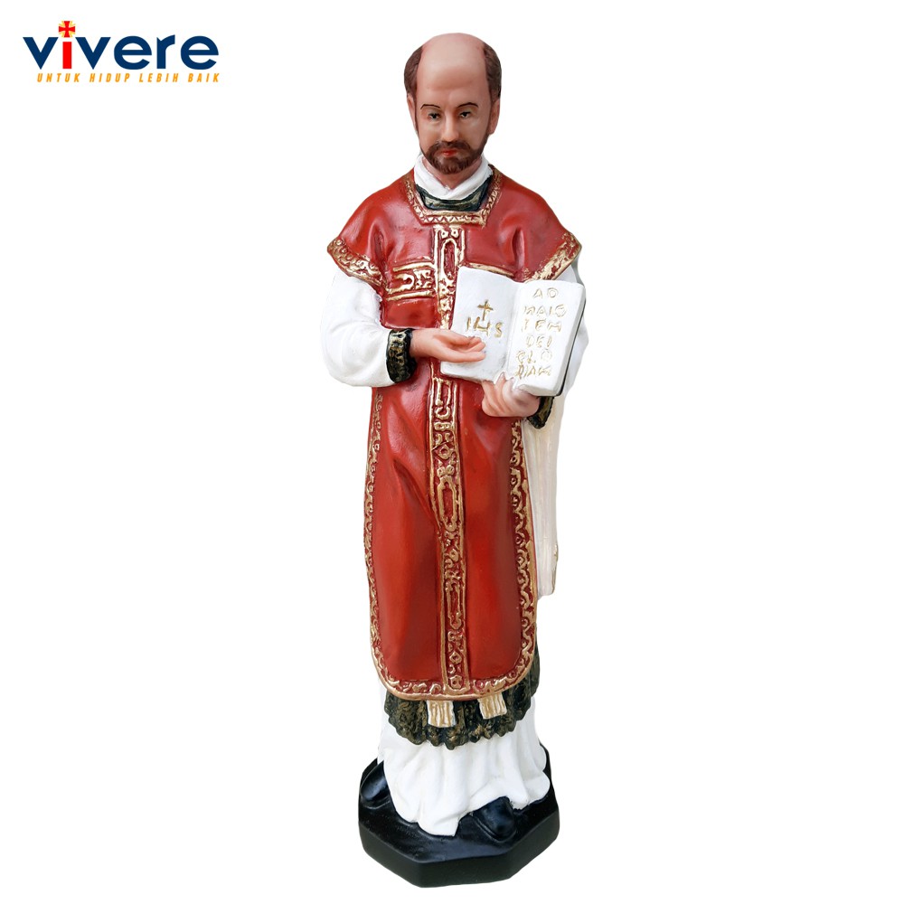 Statue of Saint Ignatius Sluggala 30 cm | Shopee Philippines