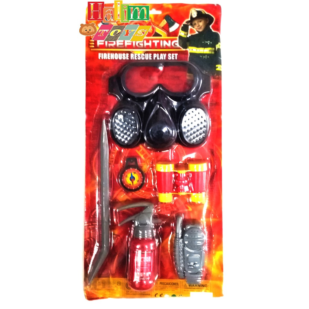 Fire Fighting Toy Set/Fireman Kit/Fire Fighting | Shopee Philippines