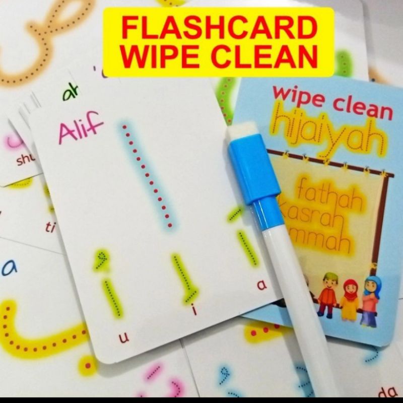 Hijaiyah Letter Flashcard Educational Toy - Educational Children's ...