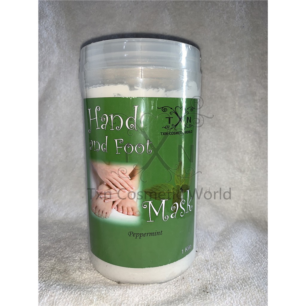 Hand and foot mask 1 kilo (peppermint) | Shopee Philippines