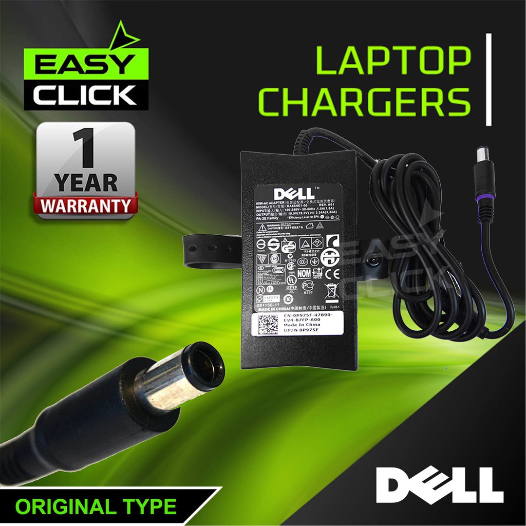 Original Type 3.34A Circle Pin Laptop Charger For DELL INSPIRON 2150 ...