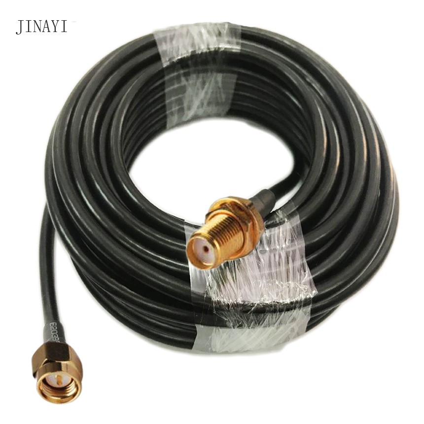 SMA Male to SMA Female Jack Connector RG58 50-3 RF Coax Coaxial Cable 50ohm 1m 2m 3m 5m 10m 15m ...
