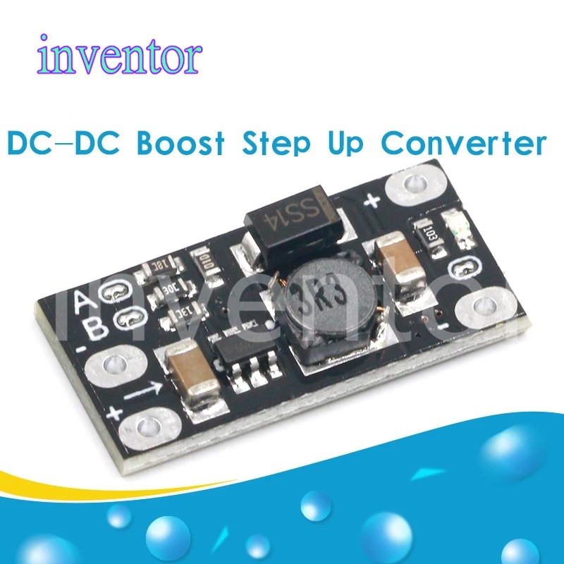 Mini DC-DC Boost Step Up Converter 3V 3.2V 3.3V 3.7V 5V 9V to 12V Voltage Regulator PCB Board ...