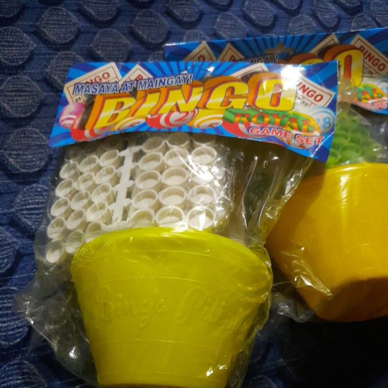 bingo games set (plastic shaker, chips,50pcs cards) | Shopee Philippines