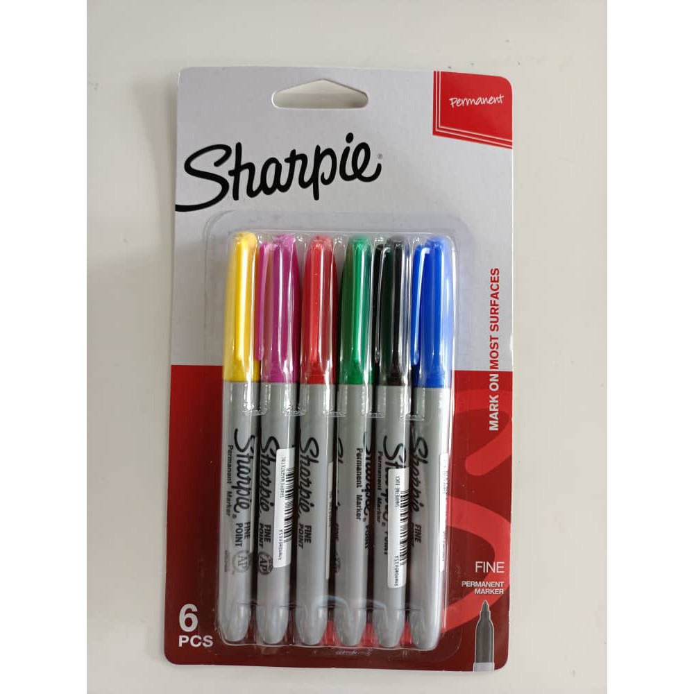 Sharpie Permanent Marker Pen Set (fine point) | Shopee Philippines