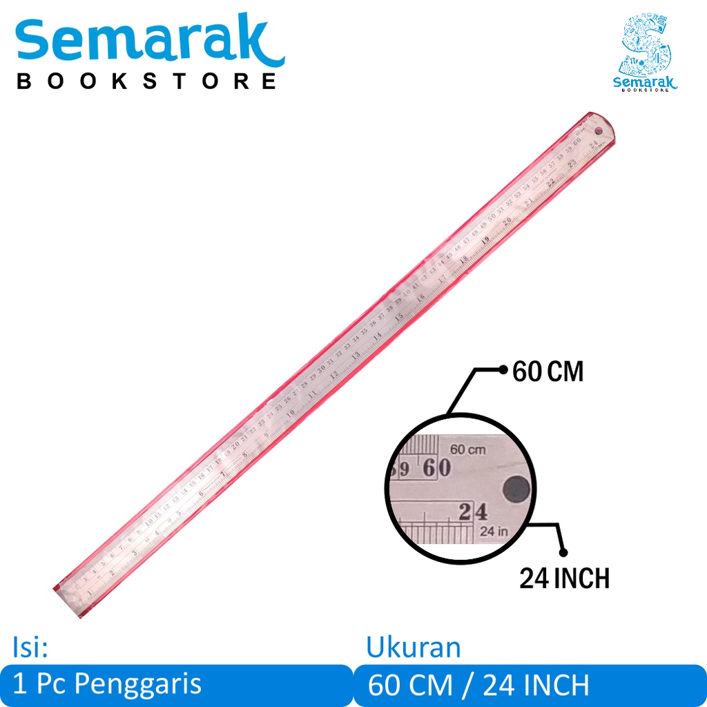 Trifelo Stainless Steel Ruler 60 Cm | Shopee Philippines