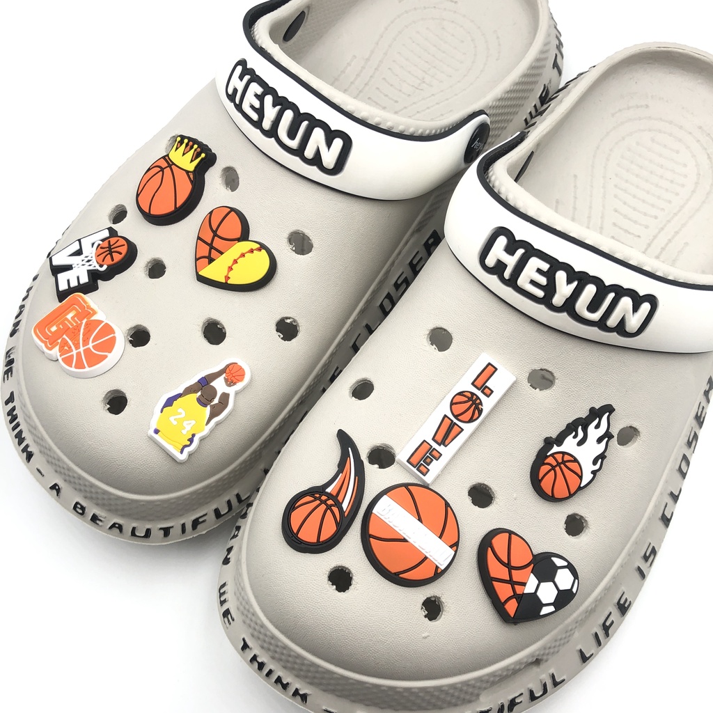 New Basketball design Jibbitz crocs shoes accessories buckle Charms ...