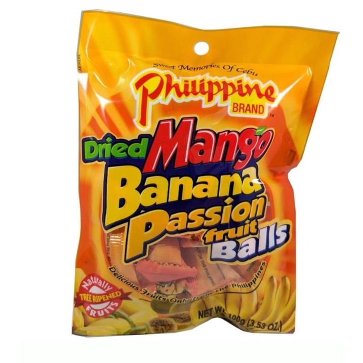 Phil Brand Dried Mango Balls 100g | Shopee Philippines