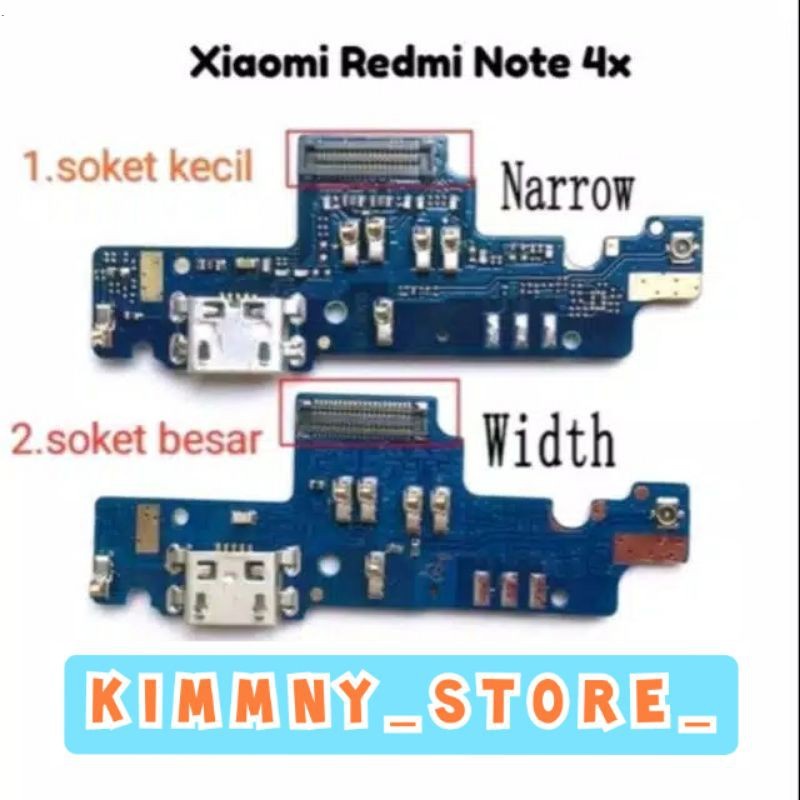 FLEXIBLE BOARD CONNECTOR CHARGER CONNECTOR XIAOMI REDMI NOTE 4X ...