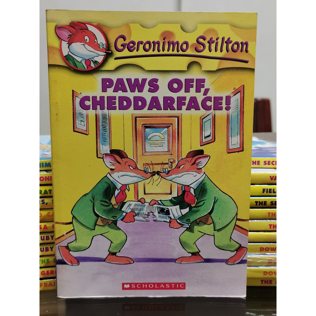 Geronimo Stilton #6 PAWS OFF, CHEDDARFACE! (pre loved) | Shopee Philippines