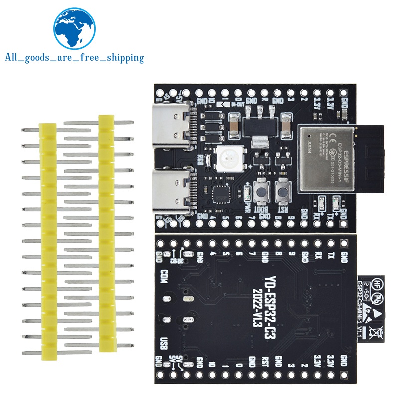 ESP32 / ESP32-C3 WiFi+Bluetooth 5.0 Internet Of Things Dual Type-C ...