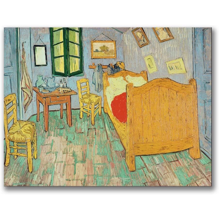 Van Goghs Bedroom At Arles by Vincent van Gogh x-Inch Canvas Wall Art ...