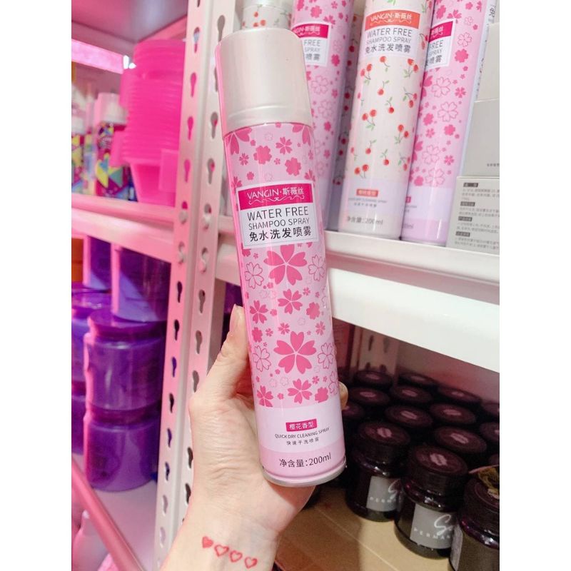 Dry Shampoo WATER FREE QUICK DRY CLEANING SPRAY 200 ML | Shopee Philippines