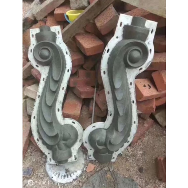 1pc sea horse baluster mold hard plastic 70cm reusable 8000x | Shopee ...