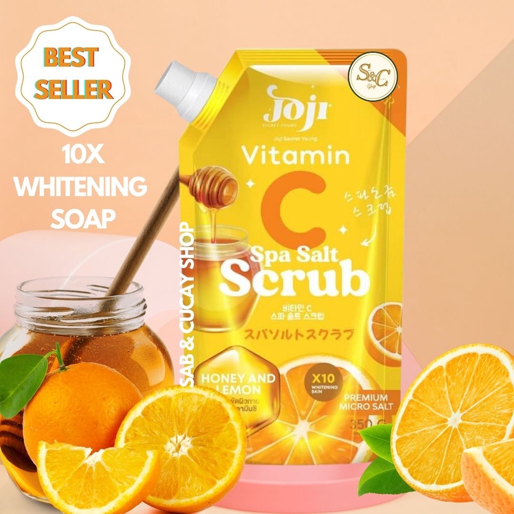 Joji Secret Young Spa Salt Scrub Whitening Collagen Skin Renewing ...