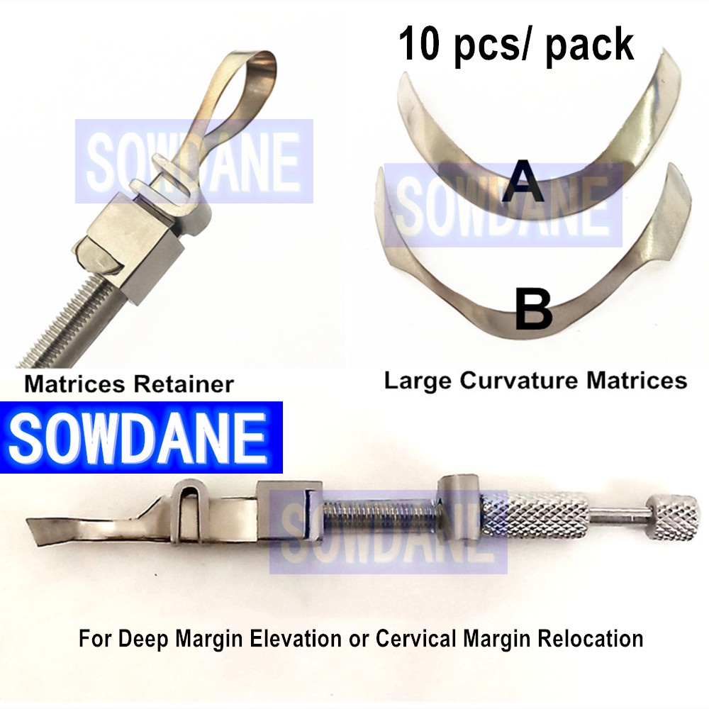 Dental Tofflemire Matrix for Deep Margin Elevation Large Curvature ...