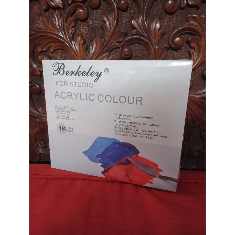 Berkeley For Studio Acrylic Colour Set | Shopee Philippines