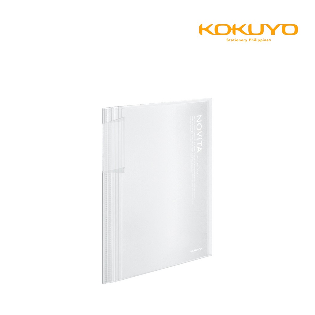 Kokuyo RA-N40T Novita Display Clear Book File A4-S 40 Pockets (Transparent) | Shopee Philippines