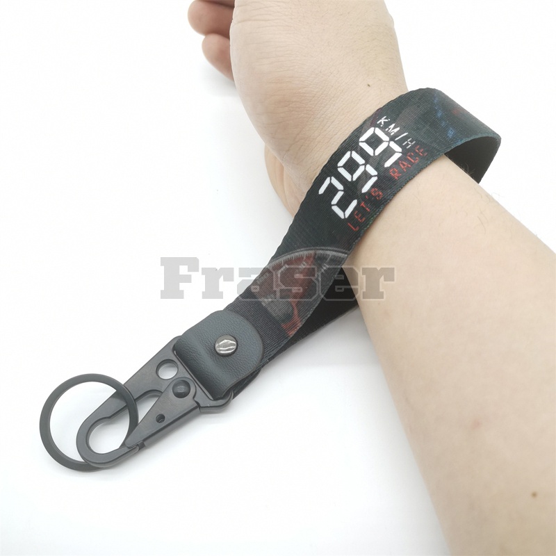[Complete Range]JDM Style Keyring Wrist Strap Sports Car / Moto ...