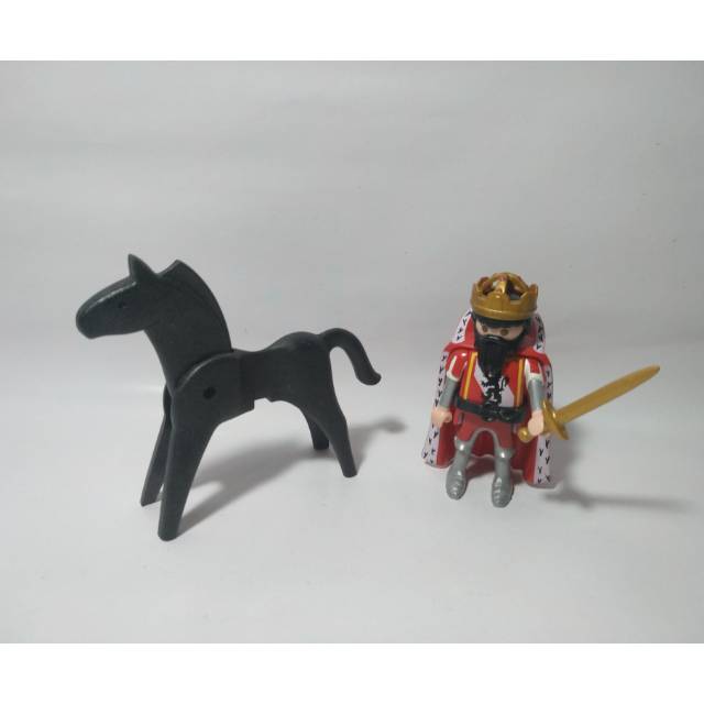 Playmobil Geobra King Horse 1974 King Lord Lego Jadul Rare Toys Knight ...