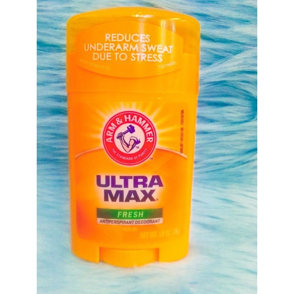 Arm & Hammer Ultra Max Fresh Anti-Perspirant Deodorant 28g | Shopee ...