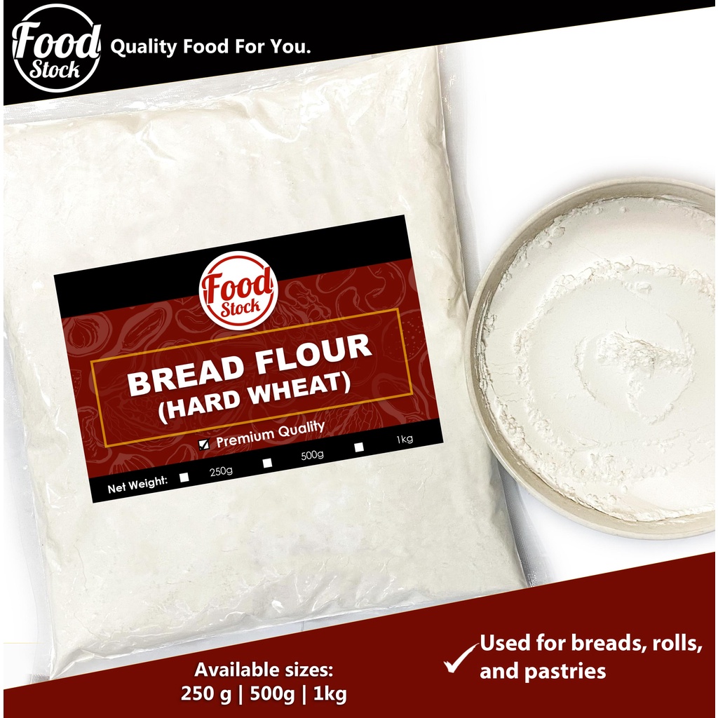 Bread Flour - Hard Wheat (250g, 500g, 1kg) | Shopee Philippines