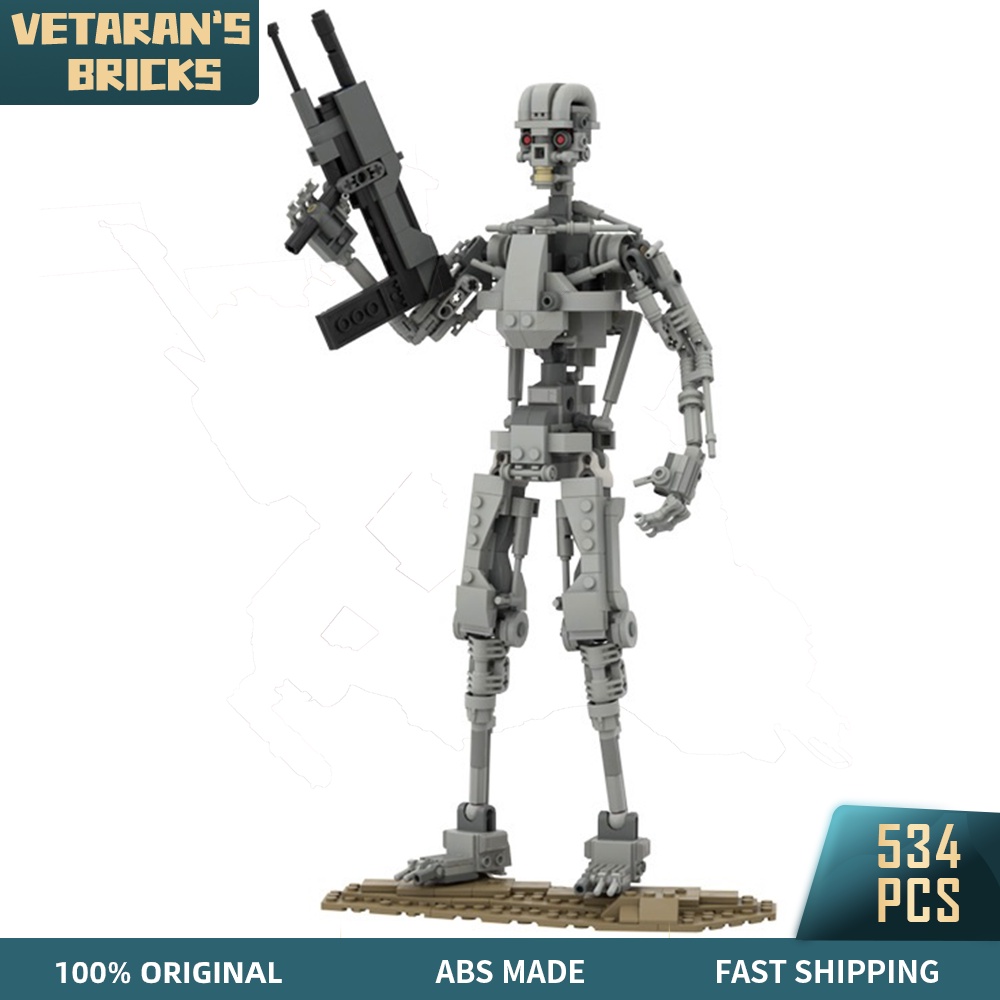 MOC Terminal Robot 800 Skeleton Mech Warrior from Future Killer Movie ...