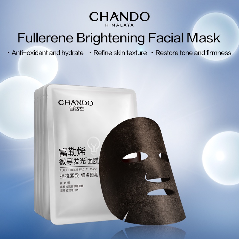 Chando Himalaya Natural Hall Fullerene Glowing Facial Mask Luo Yunxi ...