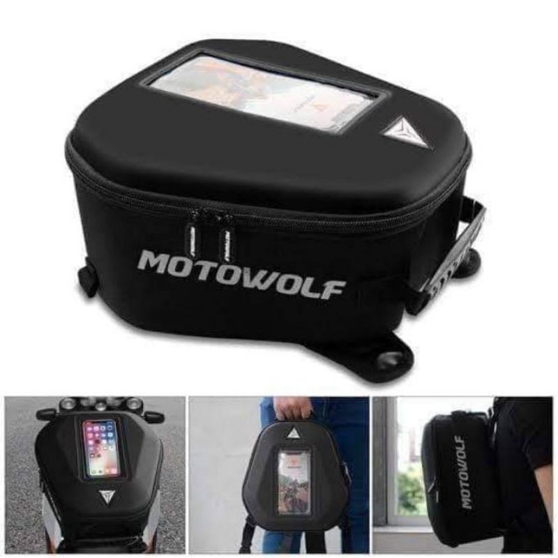 ORIGINAL MOTOWOLF PORTABLE TANK BAG | Shopee Philippines