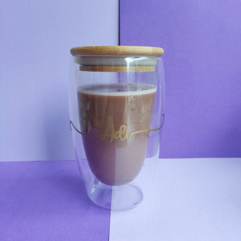 Customized, Personalized Double Wall 250ml,350ml,450ml | Customized, Personalized Clear Mug ...