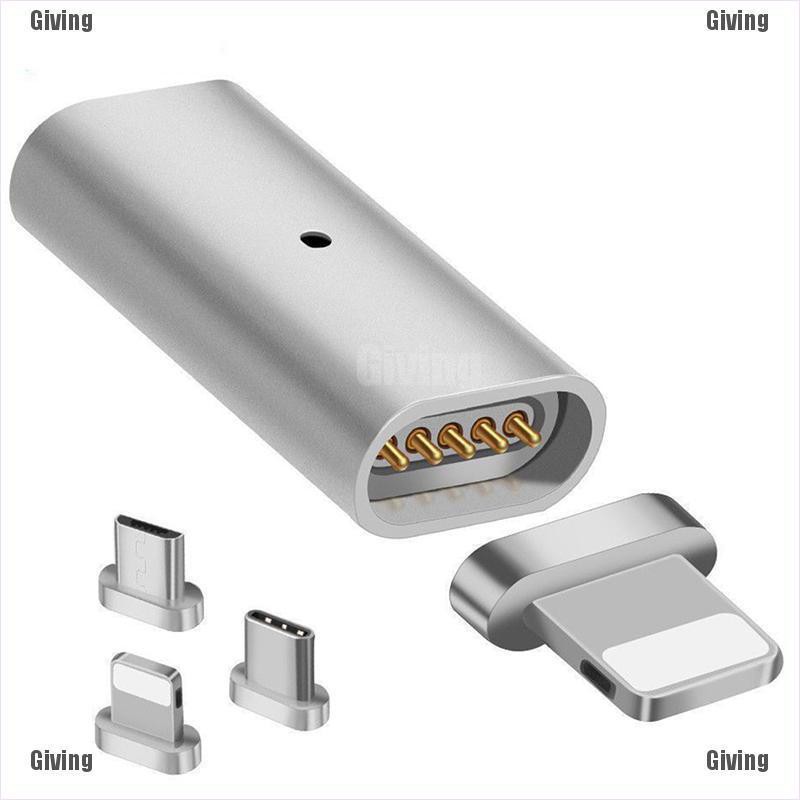 {Giving}Magnetic Micro USB Adapter Charger Transfer Connector For ...