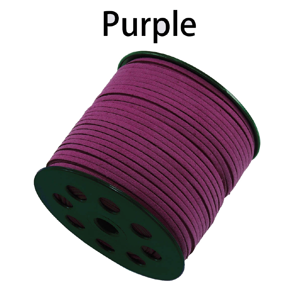 St.kunkka 10m/lot 2.5 mm Flat Faux Suede Braided Cord Korean Velvet ...