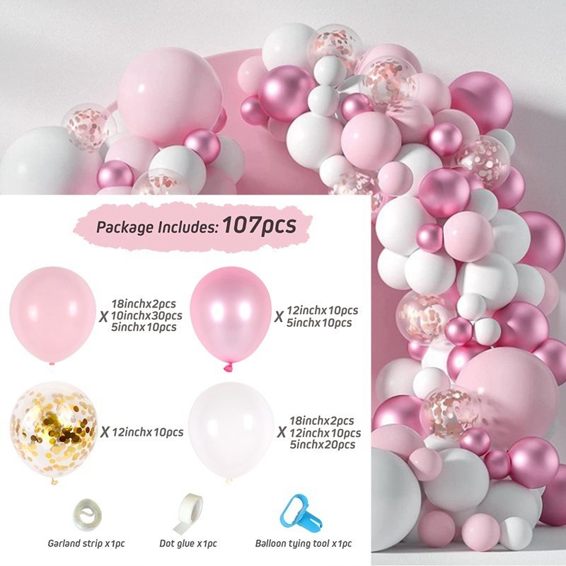 Party Balloon Set for Birthday Christmas New Year Festival Balloon ...