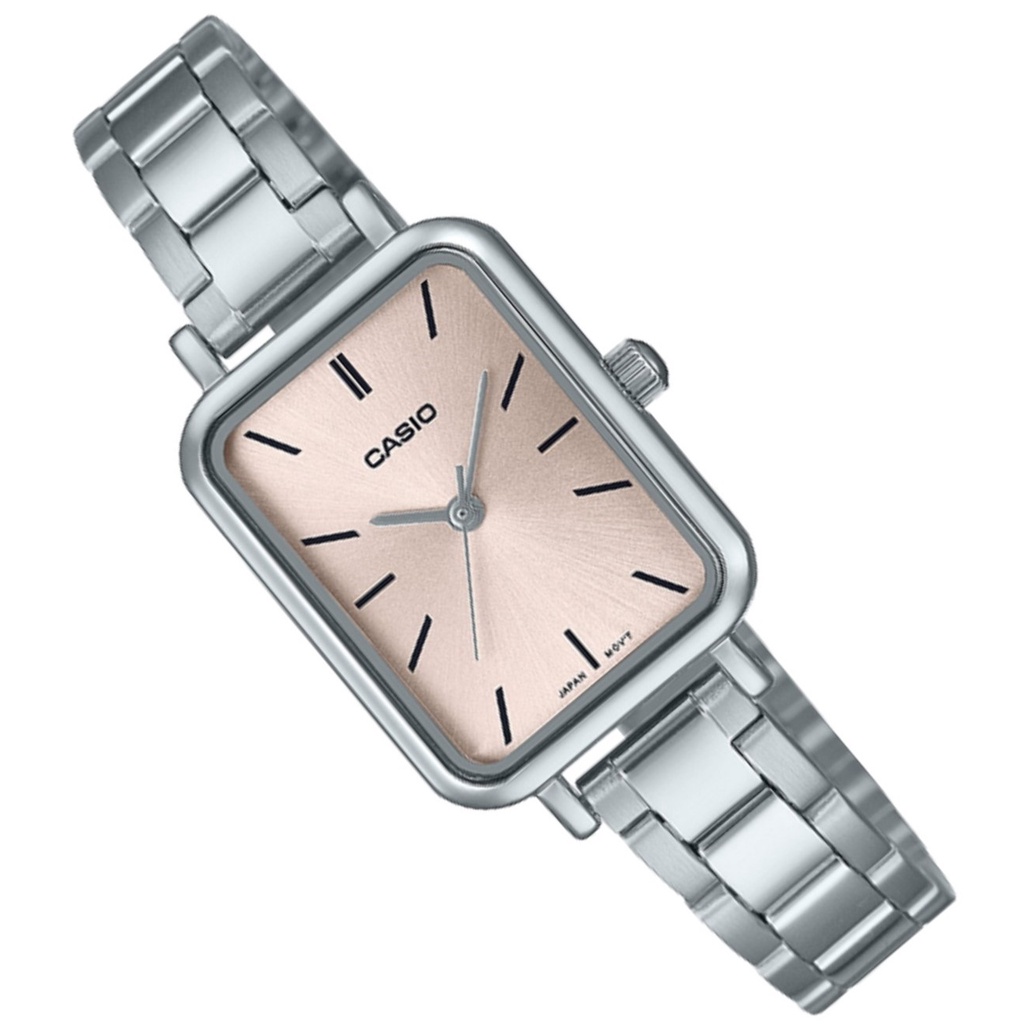 Casio LTP-V009D-4E Analog Stainless Steel Strap Watch For Women ...