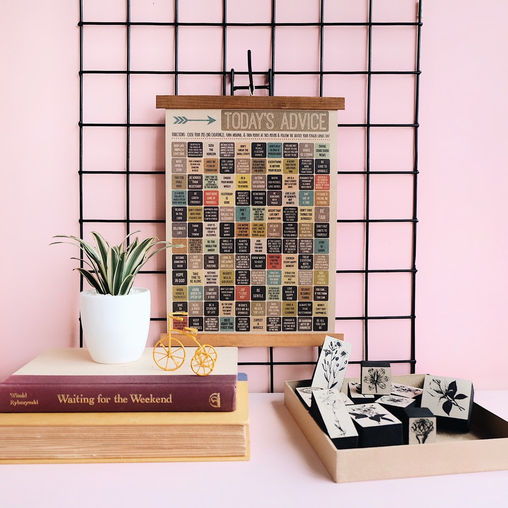 Papemelroti Inspirational Scroll Poster | Today's Advice VIP Bible ...