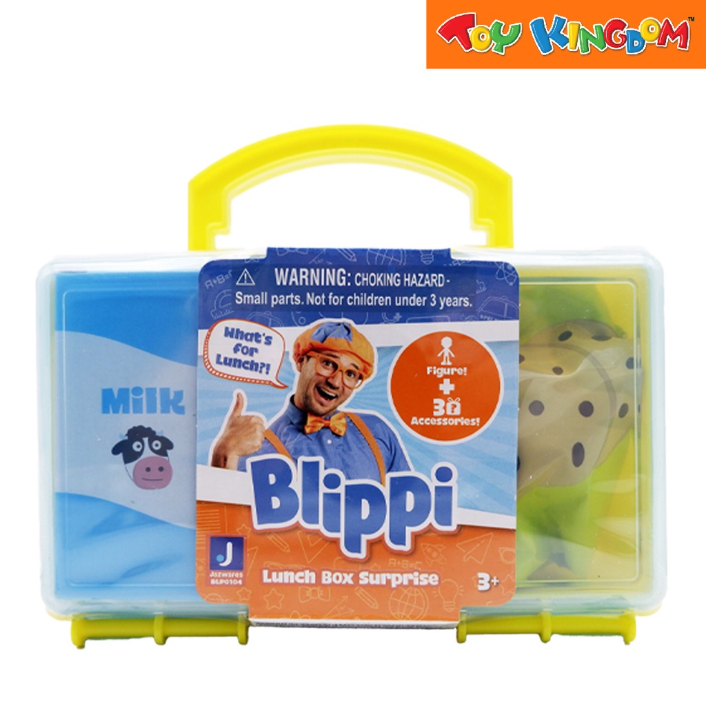 Blippi Surprise Deluxe Yellow Blind Figure Lunch Box | Shopee Philippines