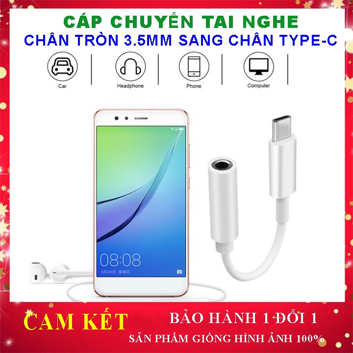 3.5mm headphone Jack to type-C pin, Samsung type C Headphone Converter ...