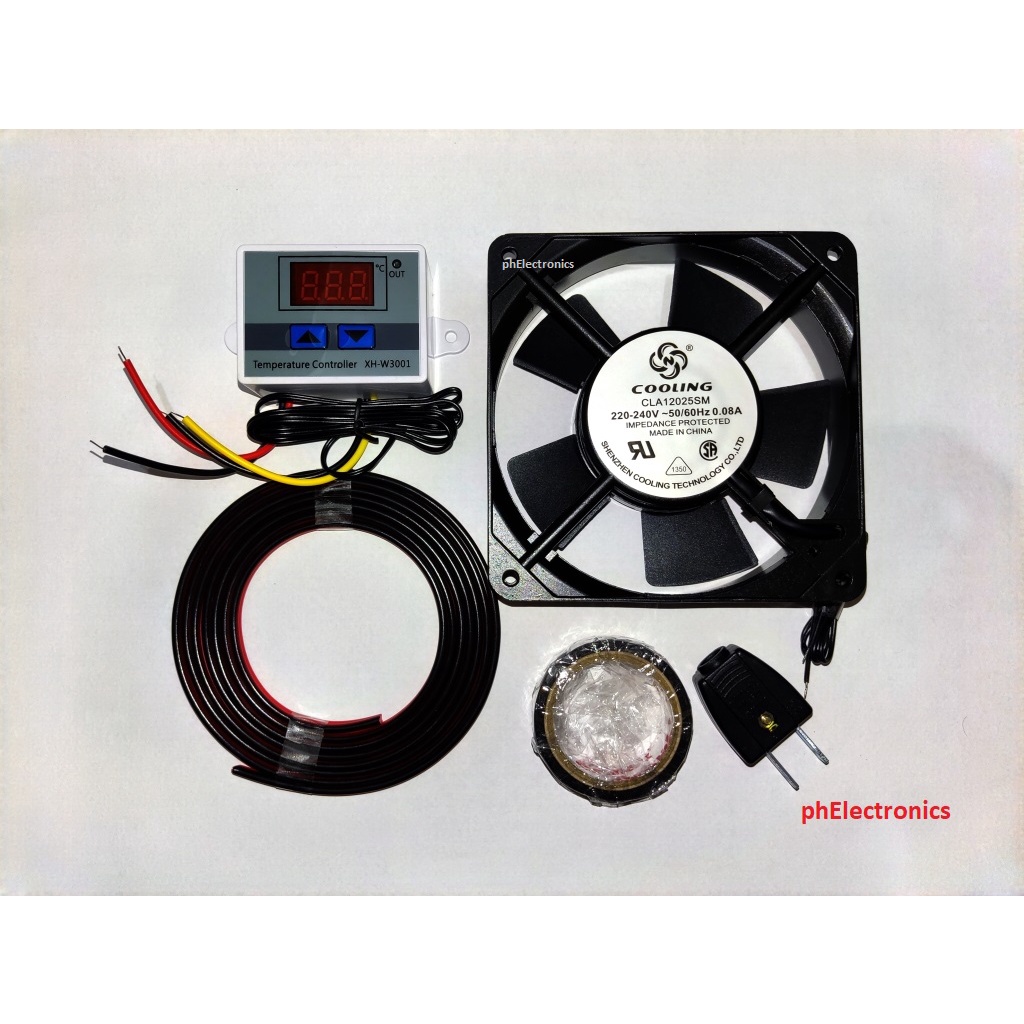 Incubator kit 220V incubator kit thermostat fan Egg incubator kit XH ...