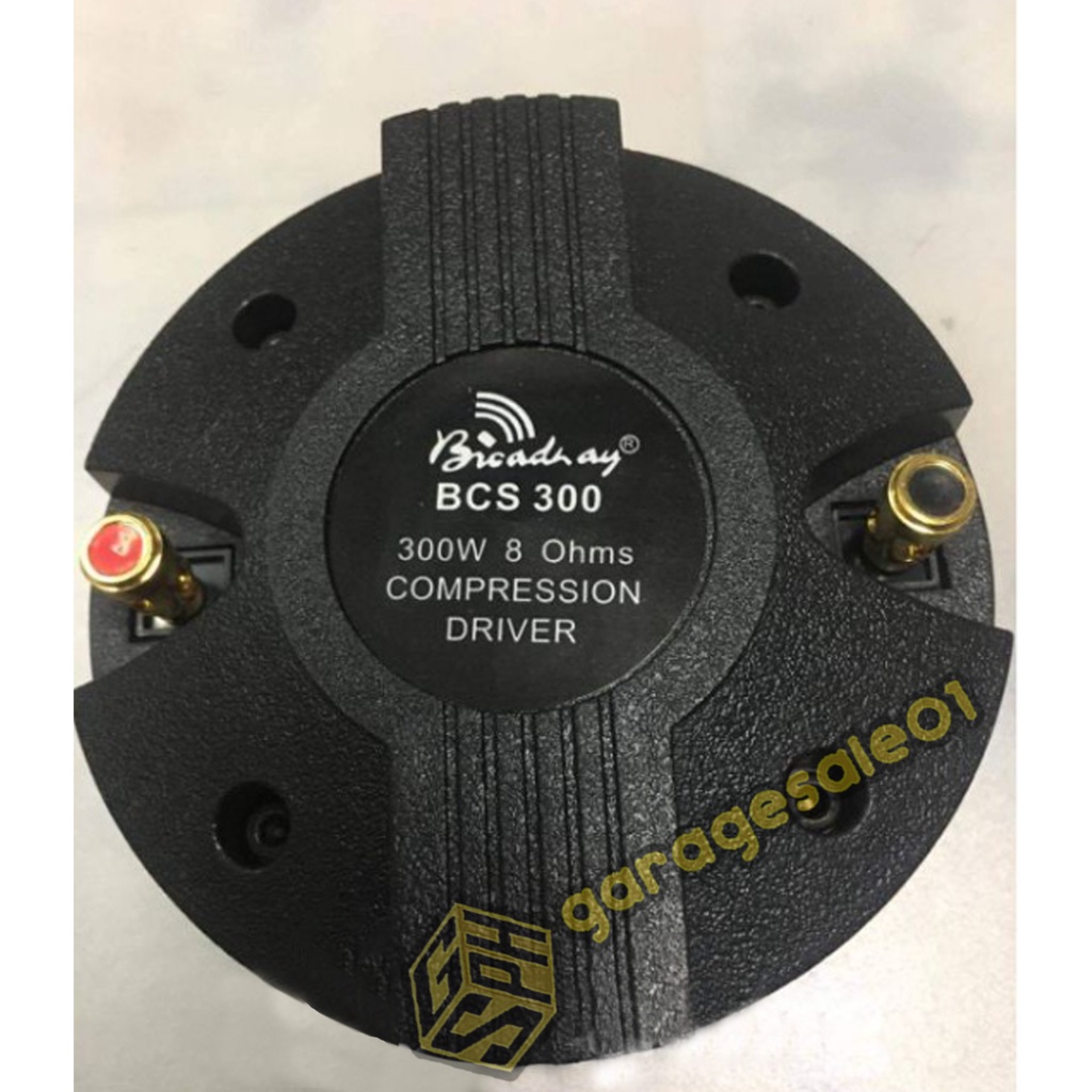 🟨BROADWAY BCS-300 300watts 8 OHMS COMPRESSION DRIVER UNIT🟨 | Shopee ...