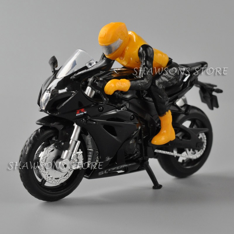 1:18 Scale Diecast Motorcycle Model Toy Suzuki GSX-R1000 Sport Bike ...