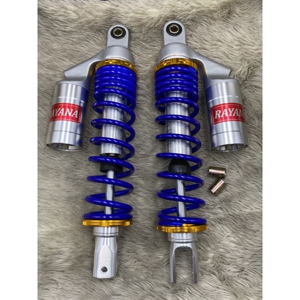 RAYANA RACING SHOCK 335mm blue aeroxs/nmaxs | Shopee Philippines