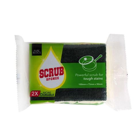 Pure Basics Scrub Sponge Regular | Shopee Philippines