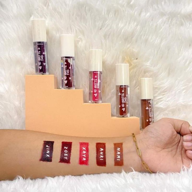 GLAM O'ROSE HD MATTE TINT (AHRI SHADE) | Shopee Philippines