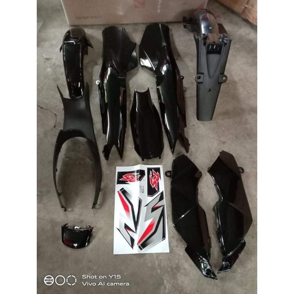 9. FULL BODY COVER/FAIRINGS XRM RS 125 SET 🇮🇹🇮🇹 with free seat cover ...