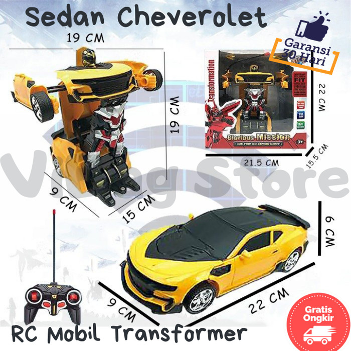 Bumblebee Sedan RCTransformer Car RDR1005 RADAR RemoteControl Toy ...