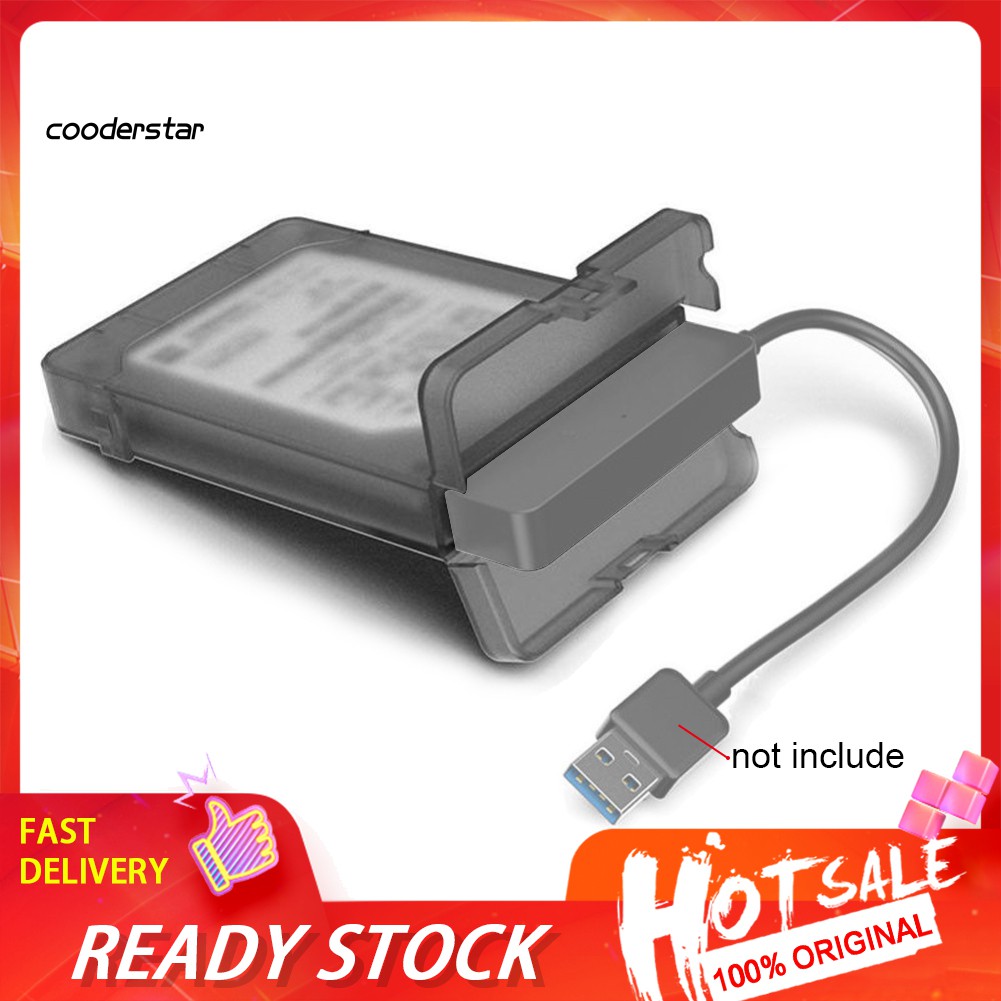 RXSC USB 3.0 SATA III Hard Disk Enclosures Protect Case Cover for 2 ...