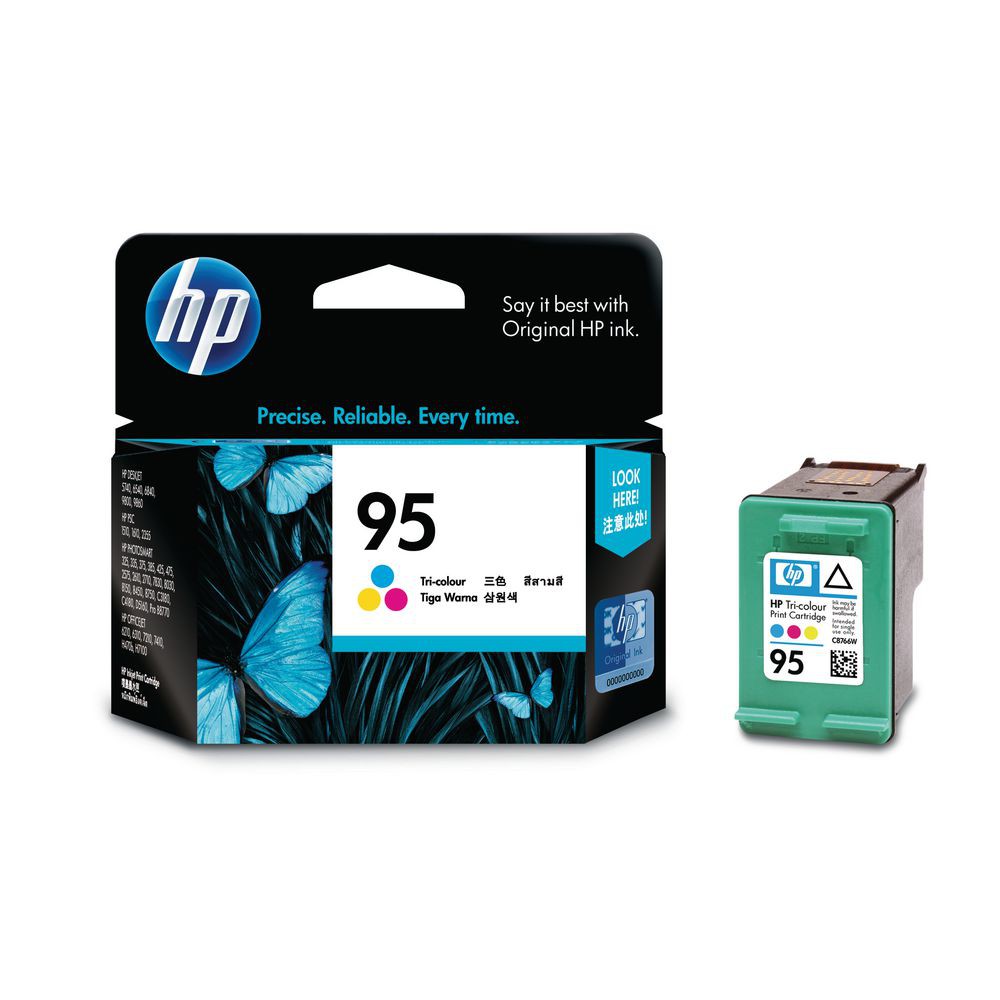 HP 95 Tri-color Original Ink Cartridge (C8766WN) | Shopee Philippines