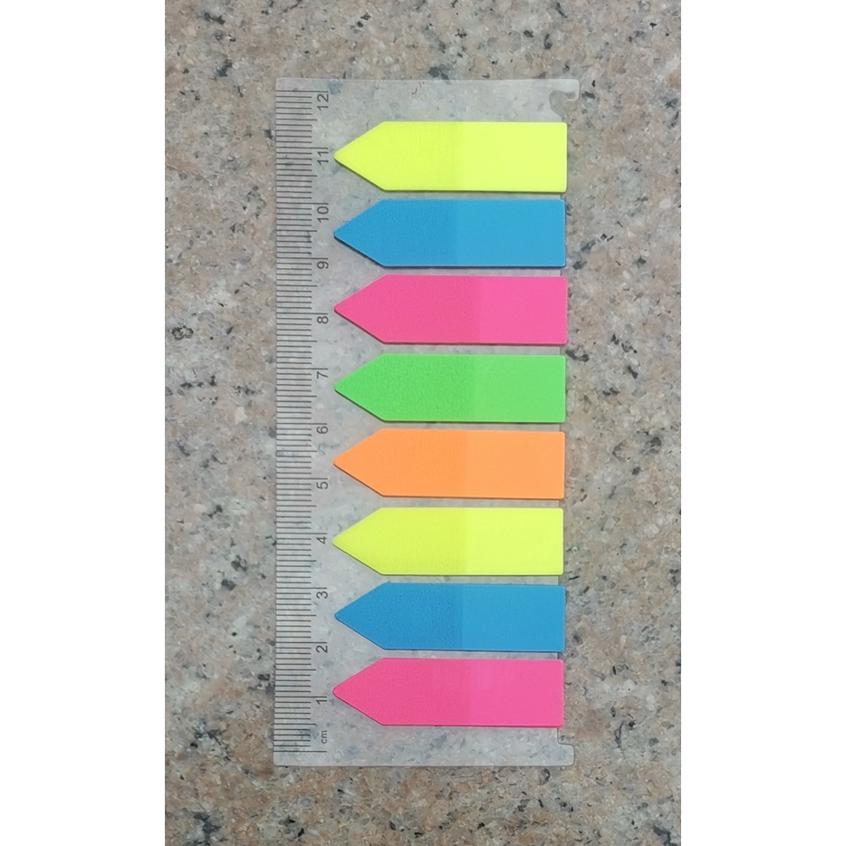 color sticky note [About 160~200 sheets] Plastic | Shopee Philippines